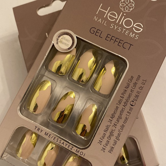 Helios | Makeup | Nwt 2 Pack Helios Nail Systems Gel Effect Nude Pink ...